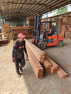 Kamwo Timber | Sawmill | Sawn Timber Supply | KEMPAS